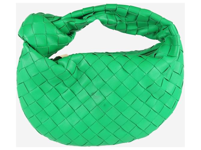 Bottega Veneta Green mini Jodie bag Leather ref.1843619 - Joli Closet