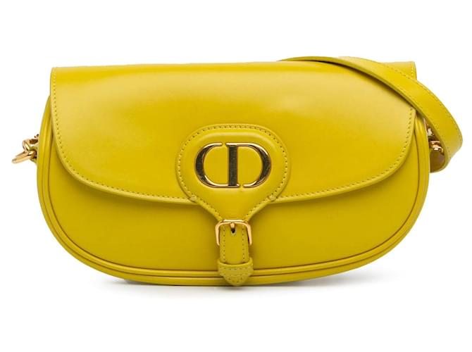 Yellow Dior Calfskin Bobby East West Crossbody Leather ref.1852533 ...