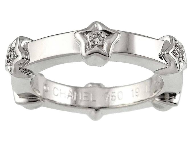 Chanel Comet Silvery White gold ref.1856291 - Joli Closet