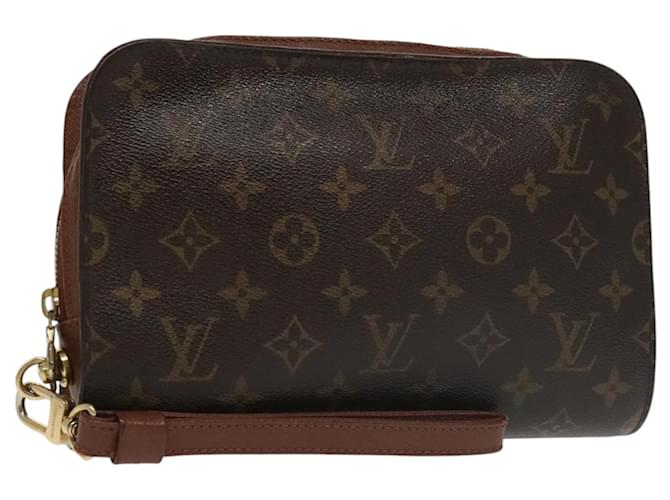 LOUIS VUITTON Monogram Orsay Clutch Bag M51790 LV Auth 102197 Cloth ref ...