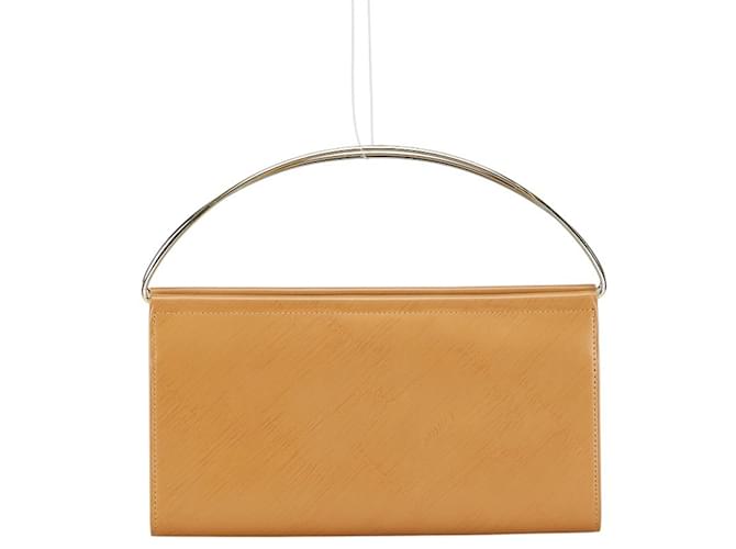 Cartier Trinity Handle Handbag Bi-fold Wallet Silvery Beige Golden ...