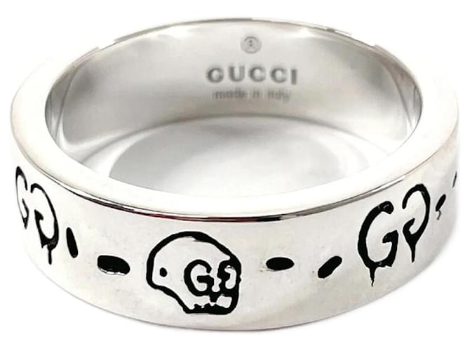 GUCCI Ghost Band Ring in Silver 925 Silvery ref.1860844 - Joli Closet
