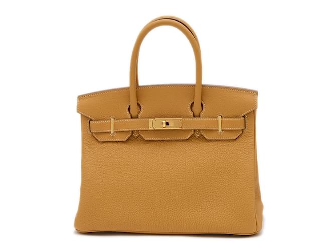 Hermès Sac à main Hermes Birkin 30 en Sable Naturel Cuir ref.1864022 ...