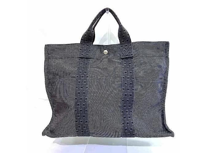 Hermès Hermes Air Line Tote Bag Brown Cloth ref.1870523 - Joli Closet