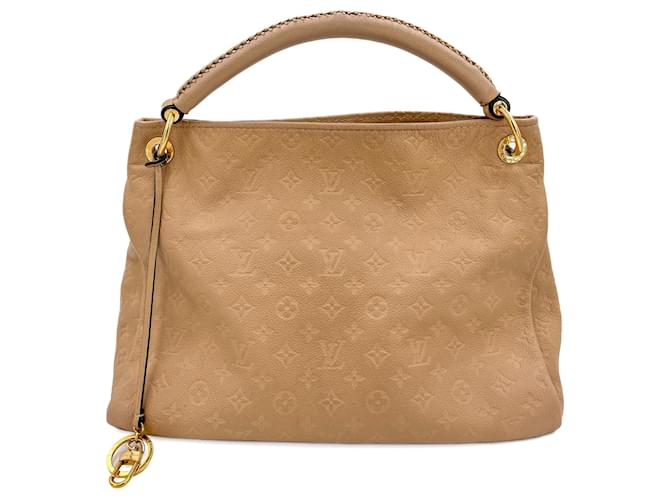 Louis Vuitton Artsy Empreinte Leather Hobo Bag Beige ref.1872303 - Joli ...