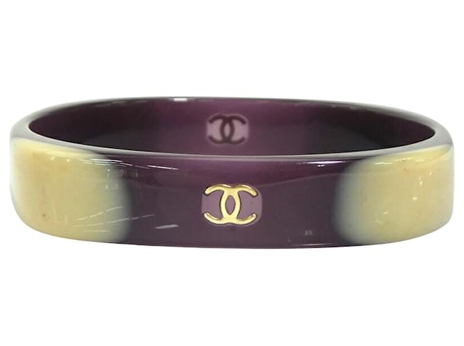 Chanel Coco Mark Purple Plastic ref.1873052 - Joli Closet