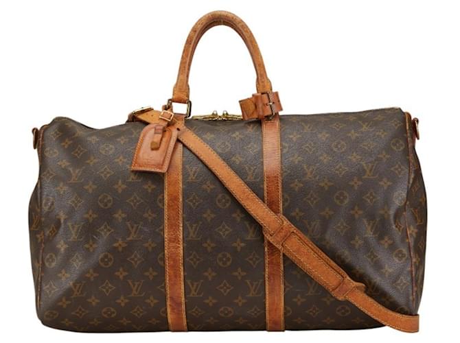 Louis Vuitton Keepall 50 Brown Leather ref.1873933 - Joli Closet