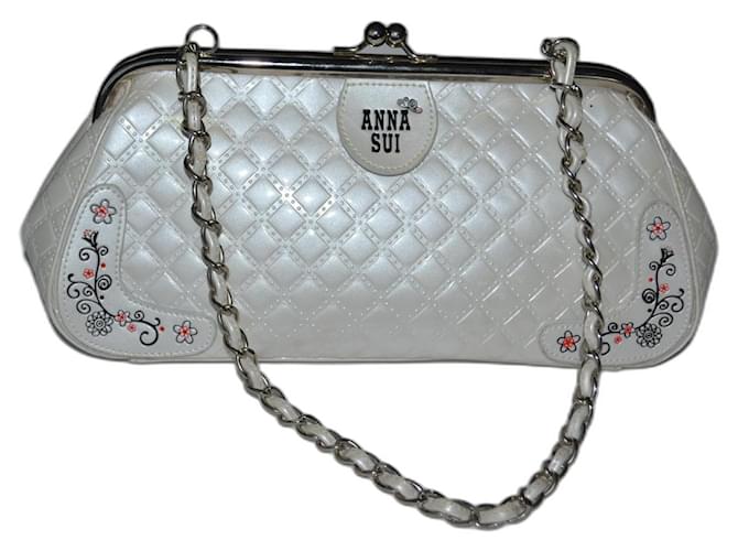 Anna Sui bag White Multiple colors Patent leather ref.1875635 - Joli Closet