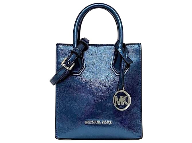 Michael Kors Mercer Blue Patent leather ref.1885398 - Joli Closet