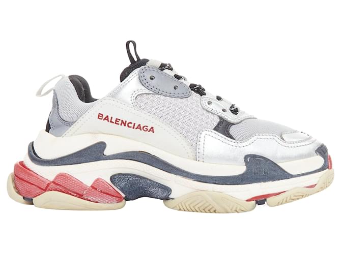 Balenciaga Triple S Distressed Stacked Midsole Chunky Sneakers Multiple ...
