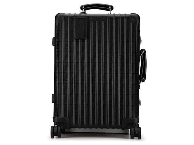Fendi RIMOWA Zucchino Classic Cabin S Suitcase Black Metal ref.1902422 ...