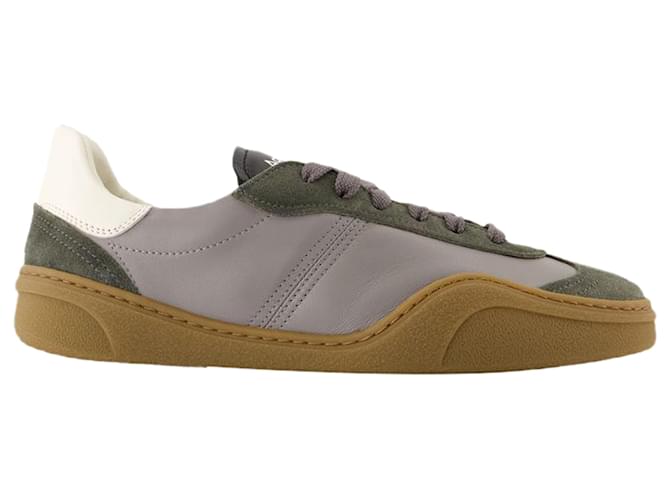 Bars M Sneakers - Acne Studios - Leather - Grey Lambskin ref.1920572 ...