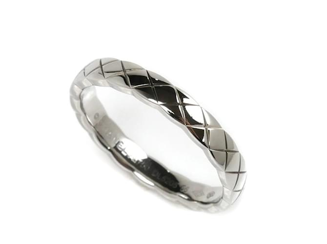 Chanel K18WG White Gold Coco Crush Ring Golden ref.1928290 - Joli Closet
