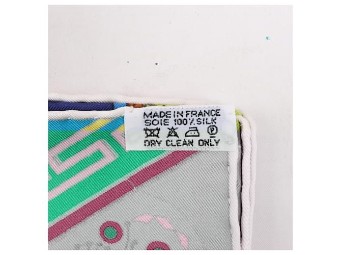 Hermès Carré 90 "Concours D'Etriers" 100% Silk Scarf in Navy Blue ref ...