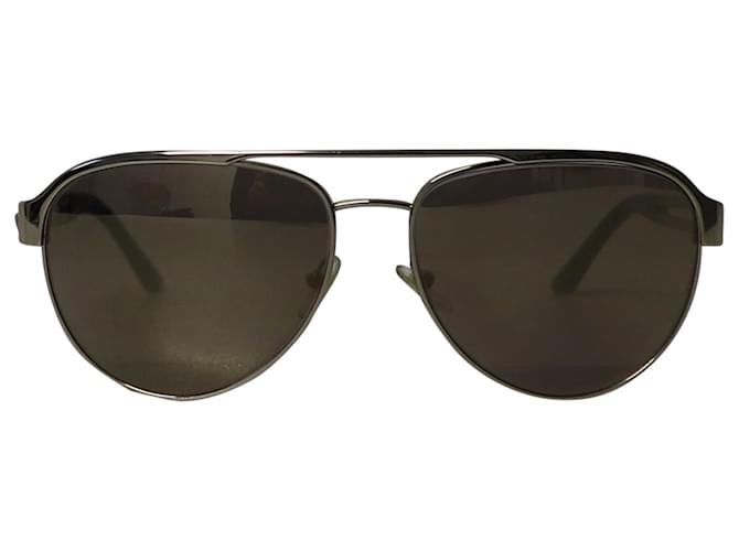 Versace Aviator Sunglasses VE 2165 12525A 58 in Gold Metal Golden ...