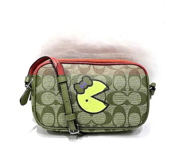 Coach Signature Pac-Man Shoulder Bag F73446 Beige Cloth ref.1942666 ...
