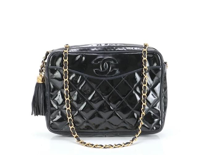 Chanel Matelasse Leather Shoulder Bag Black ref.1946327 - Joli Closet