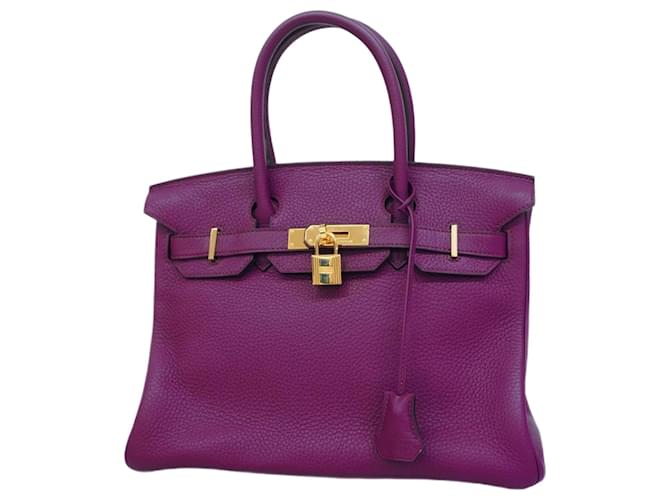 Hermès Birkin 25 Purple Leather ref.JC1947099 (Sold) - Joli Closet