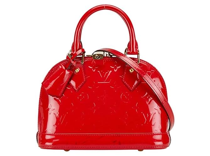 Louis Vuitton Alma BB Red Patent leather ref.1950033 - Joli Closet