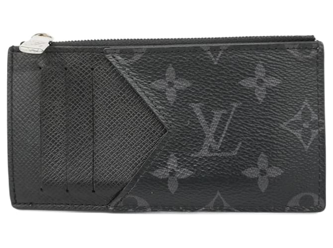 Louis Vuitton Monogram Eclipse Coin Card Holder Black ref.1955784 ...