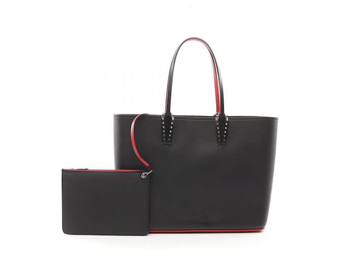 Christian Louboutin CABATA Calf Leather Tote Bag Black ref.1957205 ...