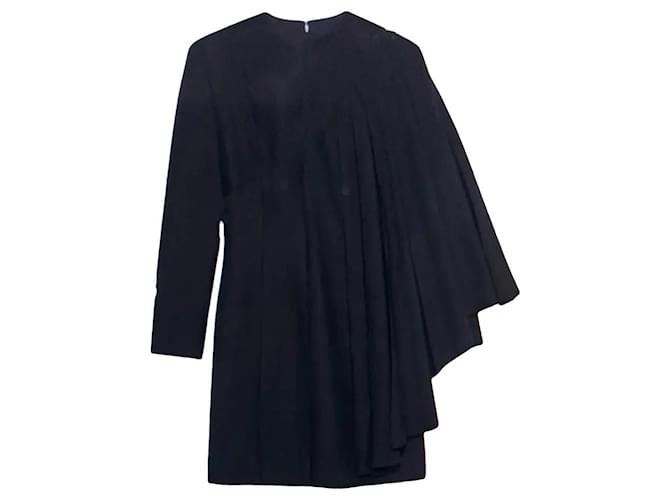 abito gucci in fresco lana Black Silk Wool ref.1968812 - Joli Closet