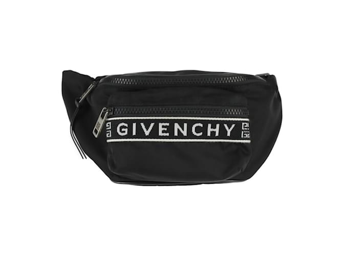 Givenchy Black Nylon Waist Pouch Bag ref.1973014 - Joli Closet
