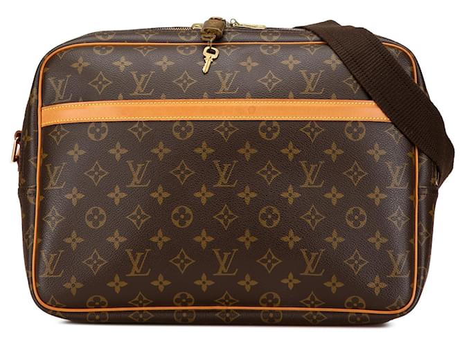 Louis Vuitton Brown Monogram Reporter GM Cloth ref.1978984 - Joli Closet
