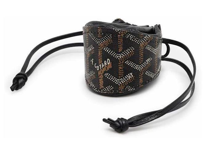 Goyard Black Goyardine Drawstring Coin Pouch - Joli Closet
