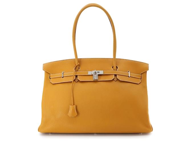 Hermès Hermes Birkin 45 Handbag in Natural Sable Leather ref.1985288 ...