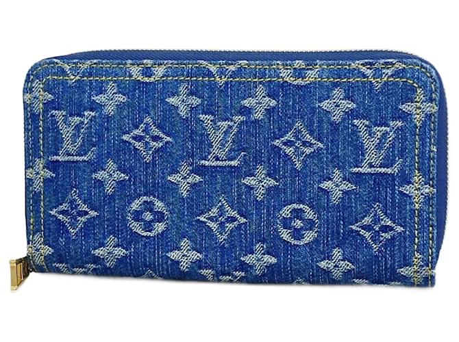 Louis Vuitton Long Wallet Monogram Denim Blue ref.1985619 - Joli Closet
