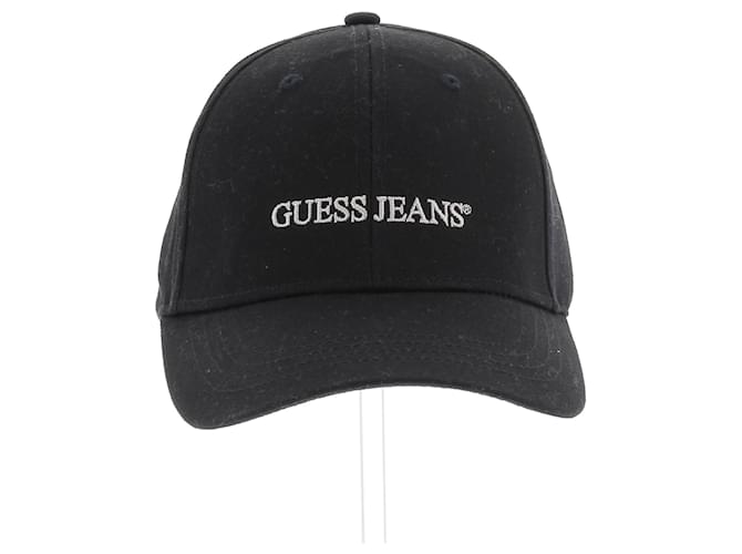 GUESS Hats & pull on hats T.International M Cotton Black ref.1987264 ...