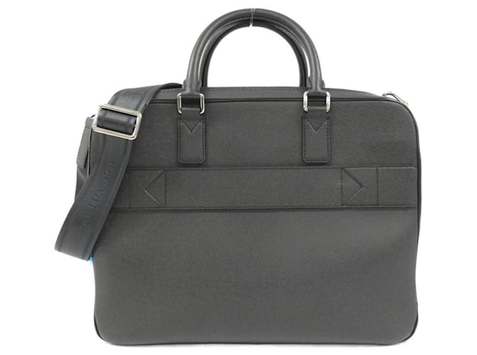 Louis Vuitton Taiga Neo Alexander M32772 Briefcase Grey Leather ref ...