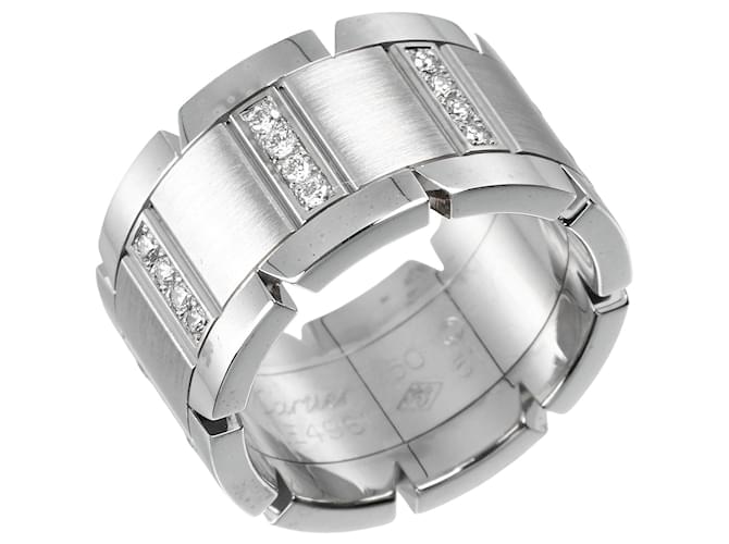 Cartier Tank Française Silvery White gold ref.2000956 - Joli Closet