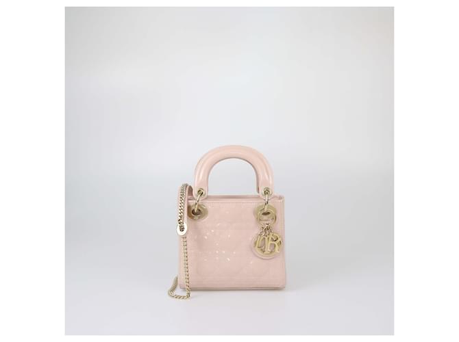DIOR Handbags T.US Leather Pink ref.2001191 - Joli Closet