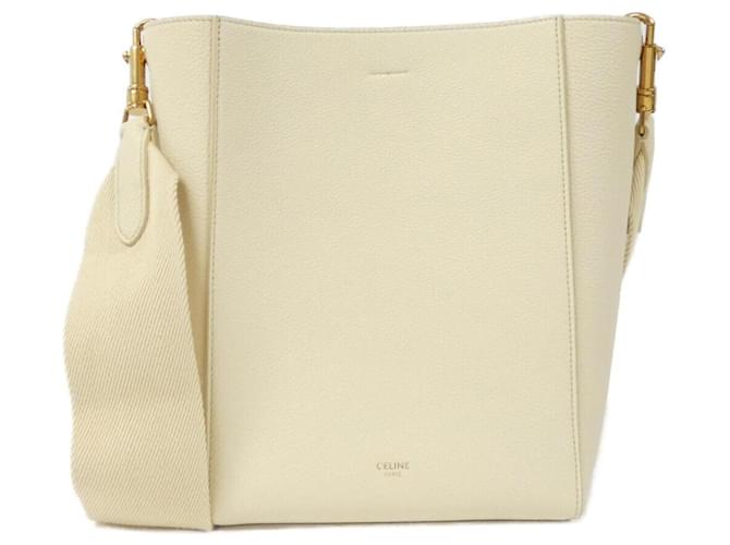 Céline Celine Sangle Bucket Small Shoulder Bag Leather ref.2006525 ...