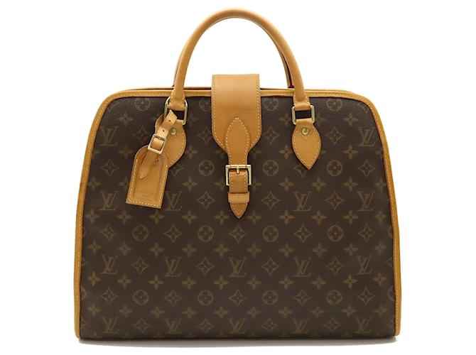 Louis Vuitton Monogram Rivoli Briefcase M53380 Brown Cloth ref.2008866 ...