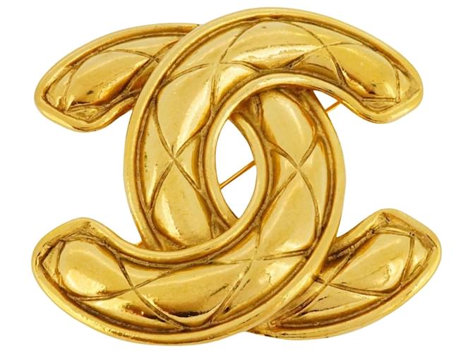 Chanel Coco Mark Golden Gold-plated ref.2009209 - Joli Closet