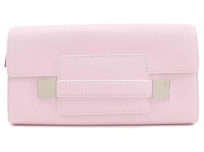 Delvaux Pink Long Wallet ref.2009764 - Joli Closet
