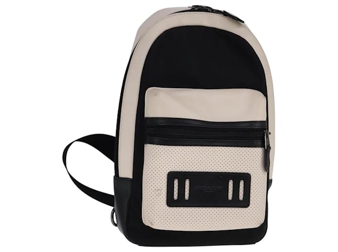 Coach Body Bag Leather White Auth am7585 ref.2009864 - Joli Closet