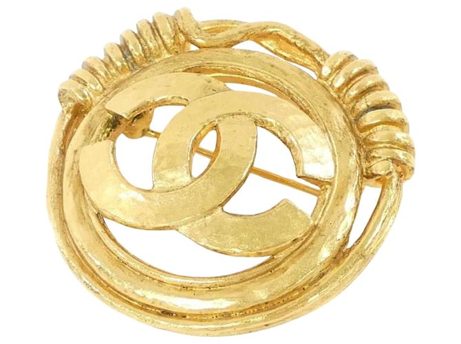 Chanel Coco Mark Golden Gold-plated ref.2010351 - Joli Closet