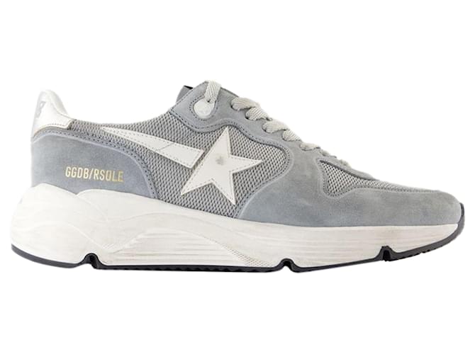 Running Sneakers - Golden Goose Deluxe Brand - Leather - Grey Pony ...