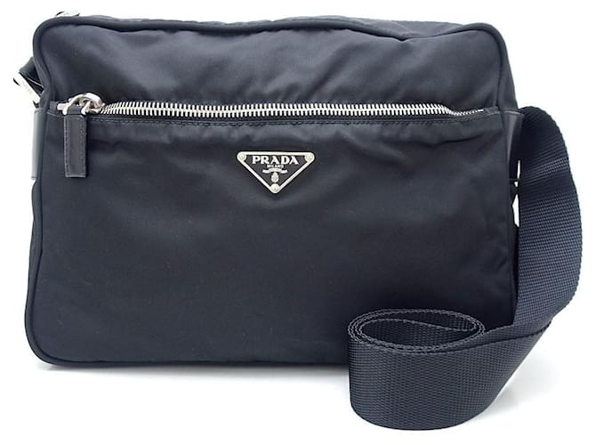 Prada BT0166 Shoulder Bag Black Nylon ref.2016947 - Joli Closet