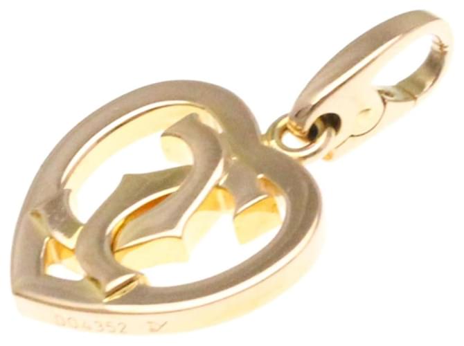 Cartier 2C heart Golden Pink gold ref.2017902 - Joli Closet