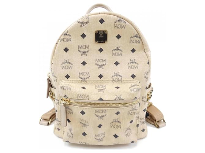 MCM Beige Backpack ref.2019497 - Joli Closet