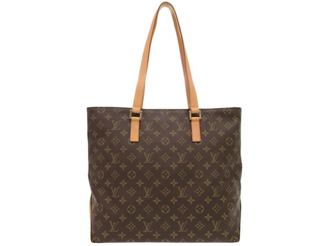 Louis Vuitton Caba Maison Monogram Tote Bag Brown Patent leather ref ...