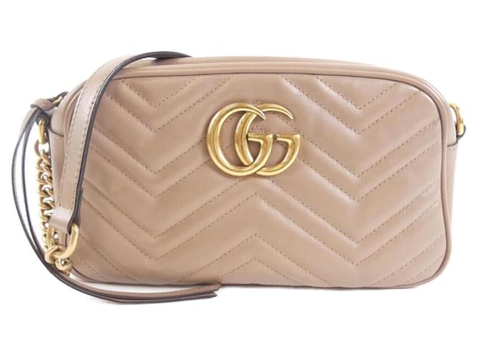 Gucci Marmont Beige Leather ref.2021324 - Joli Closet