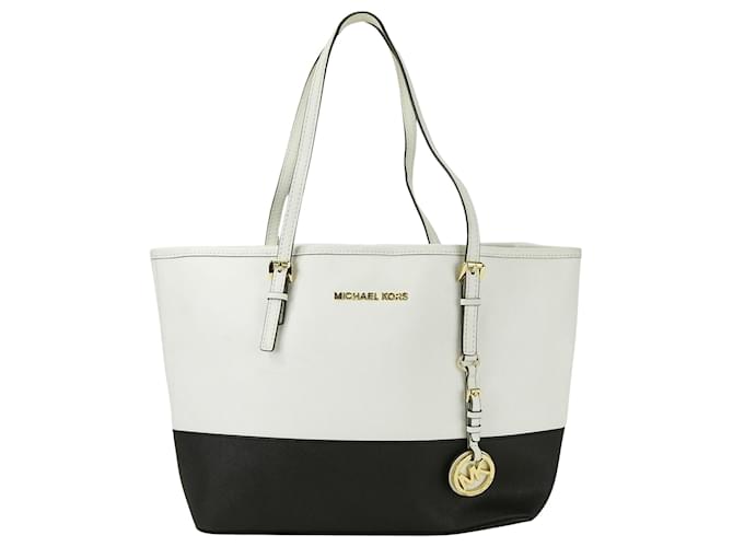 Michael Kors Jet set White Leather ref.2021335 - Joli Closet