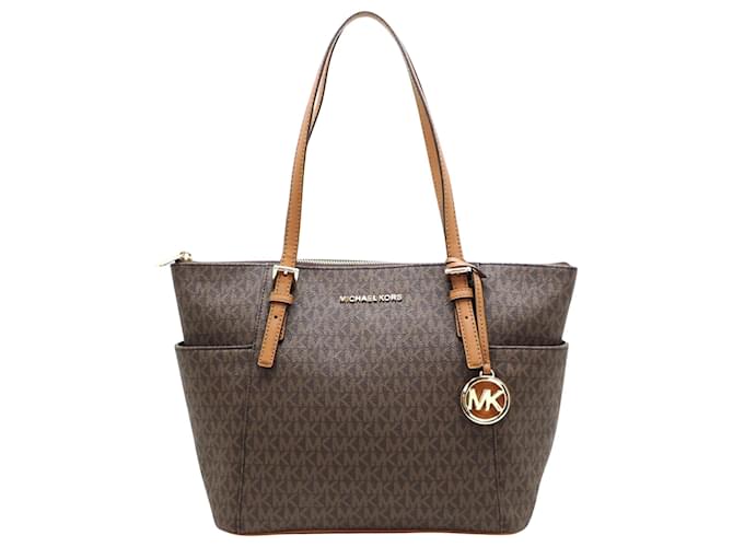 Michael Kors Jet set Brown Cloth ref.2021420 - Joli Closet