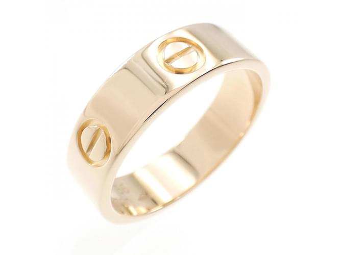 Cartier Love Ring in Pink Gold Golden ref.2025166 - Joli Closet